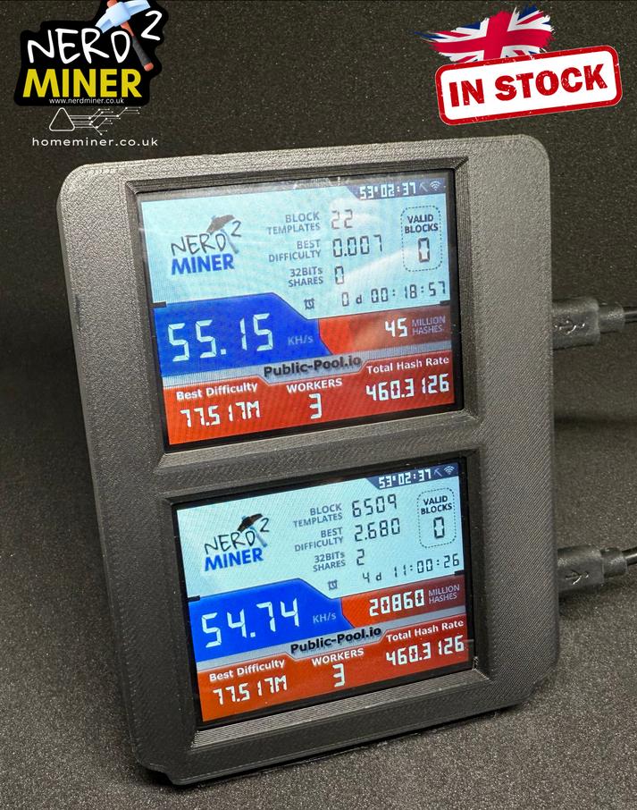 Nerd Miner v2 – Home Miner & Nerd Miner